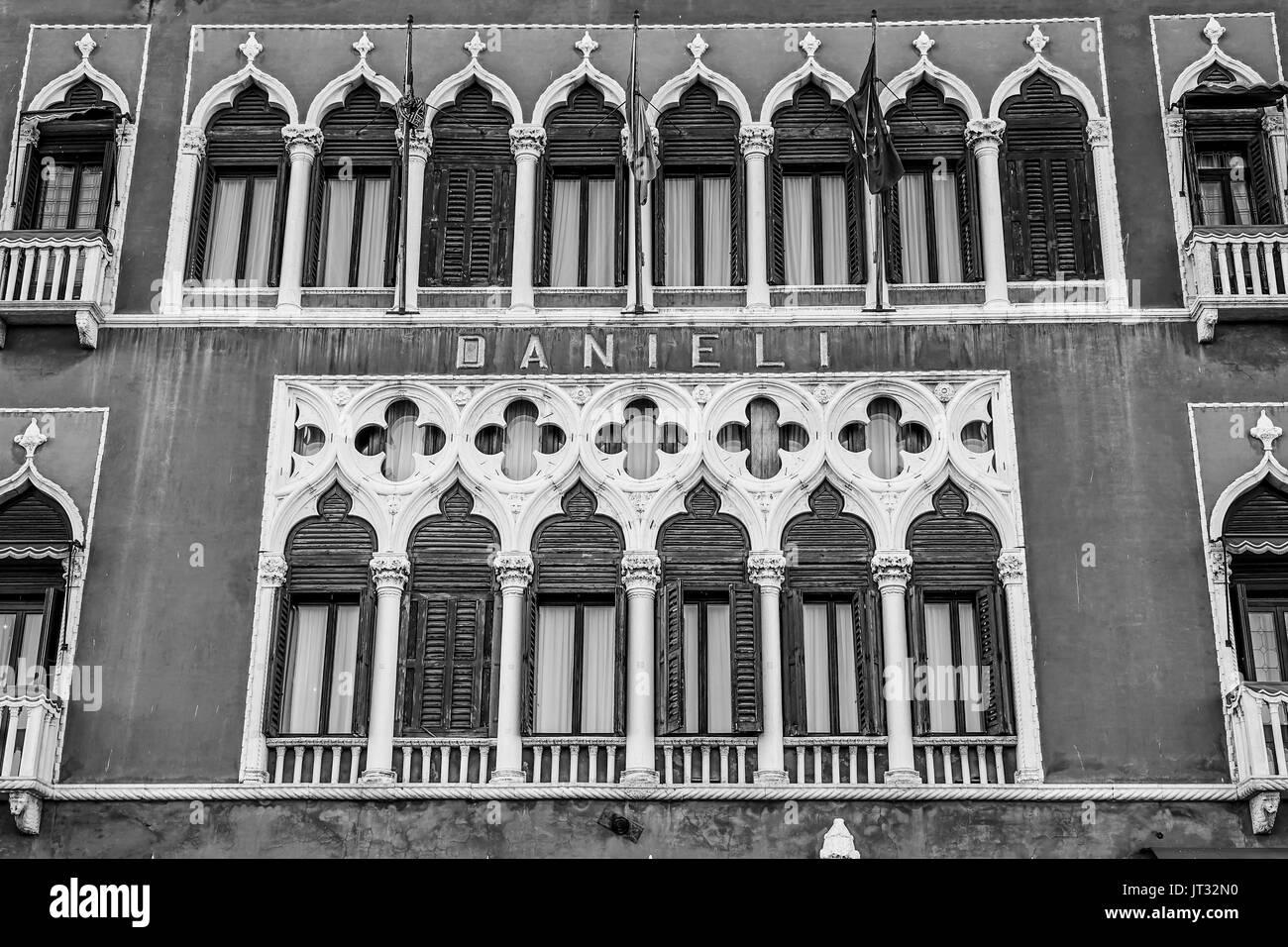 Famous and luxury Hotel Danieli in Venice - VENICE, ITALY - JUNE 30 ...