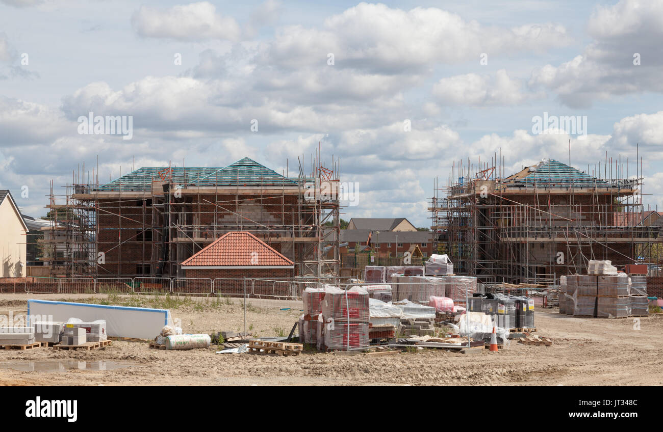 New build homes hi-res stock photography and images - Alamy
