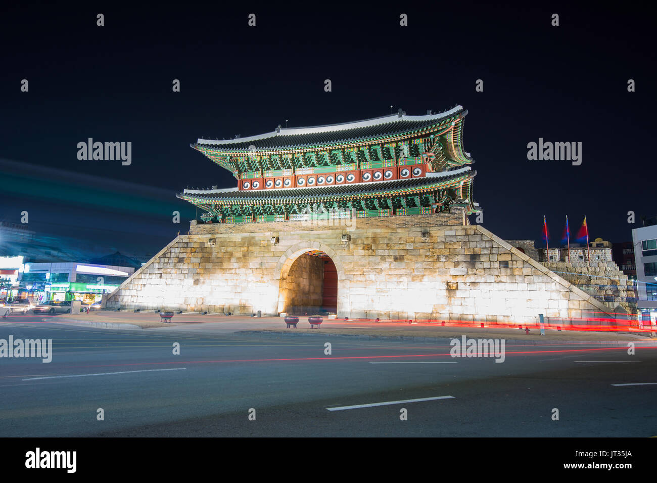 Hwaseong fortress in Suwon,Korea Stock Photo - Alamy