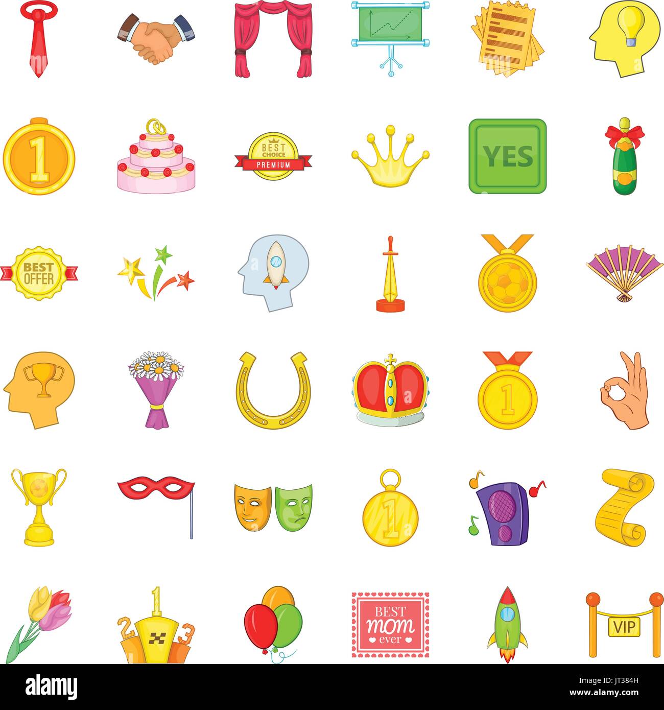 Good trophy icons set, cartoon style Stock Vector Image & Art - Alamy