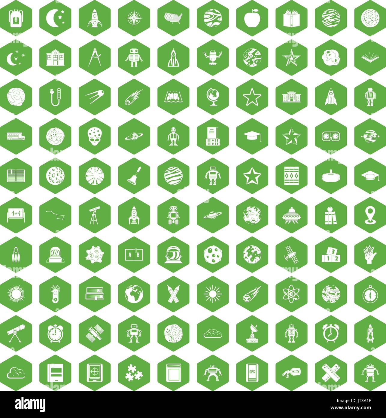 Gps hexagon Stock Vector Images - Alamy