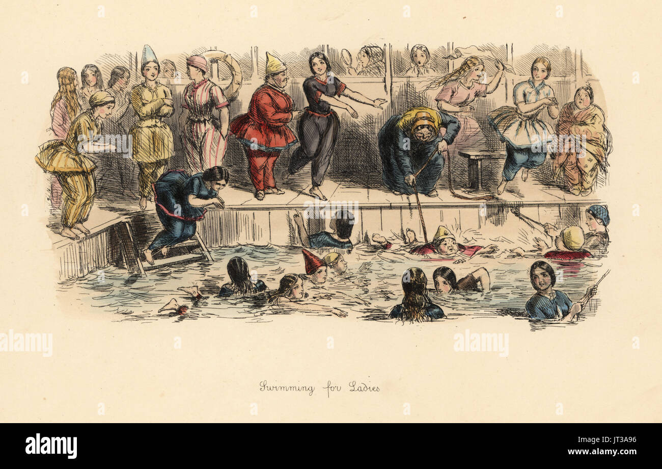 Victorian bathing suits hi-res stock photography and images - Alamy