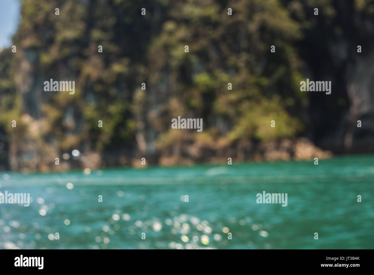 Blurred beautiful scenery of lake Stock Photo - Alamy