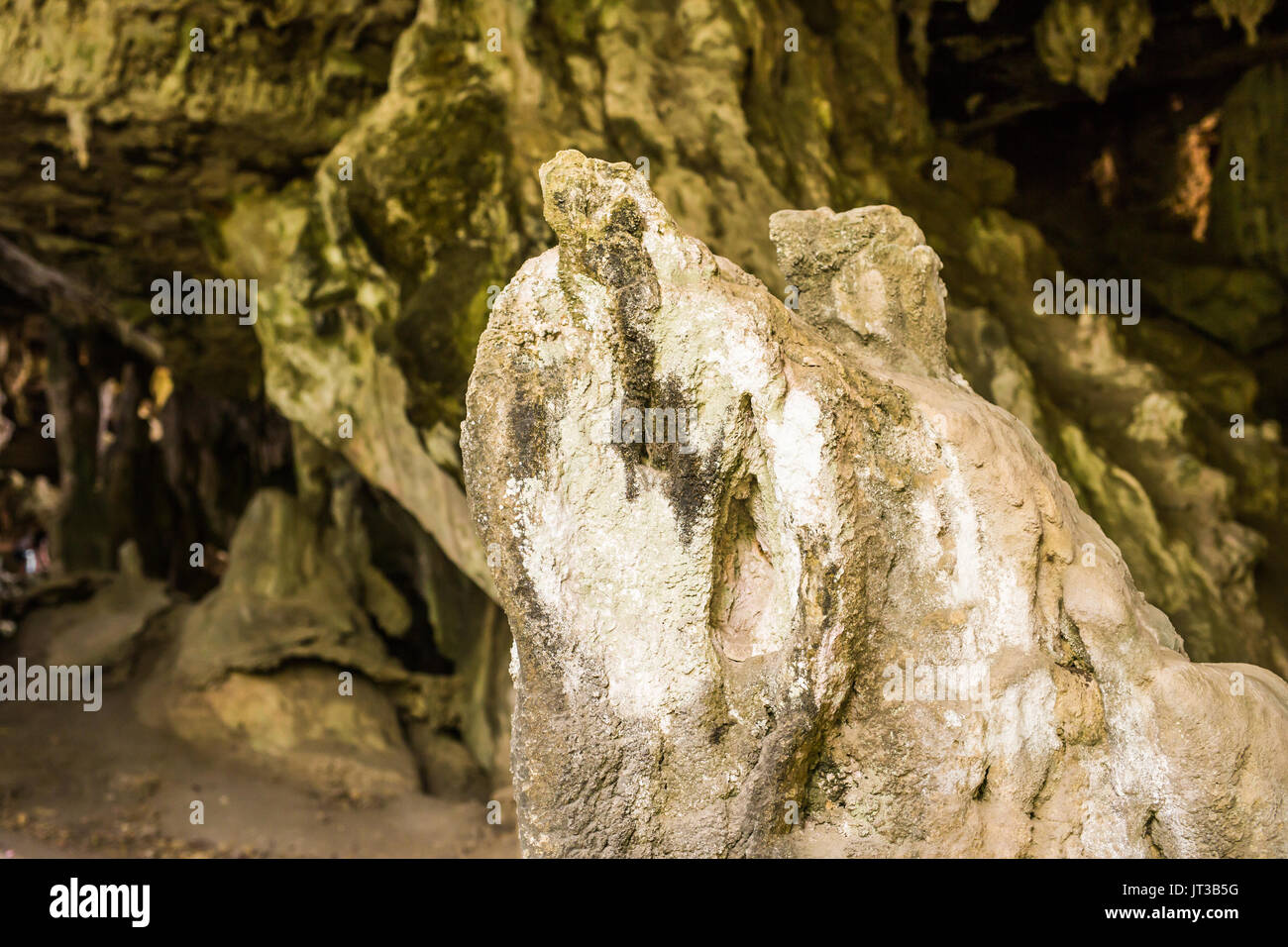 The cave in rock Stock Photo - Alamy