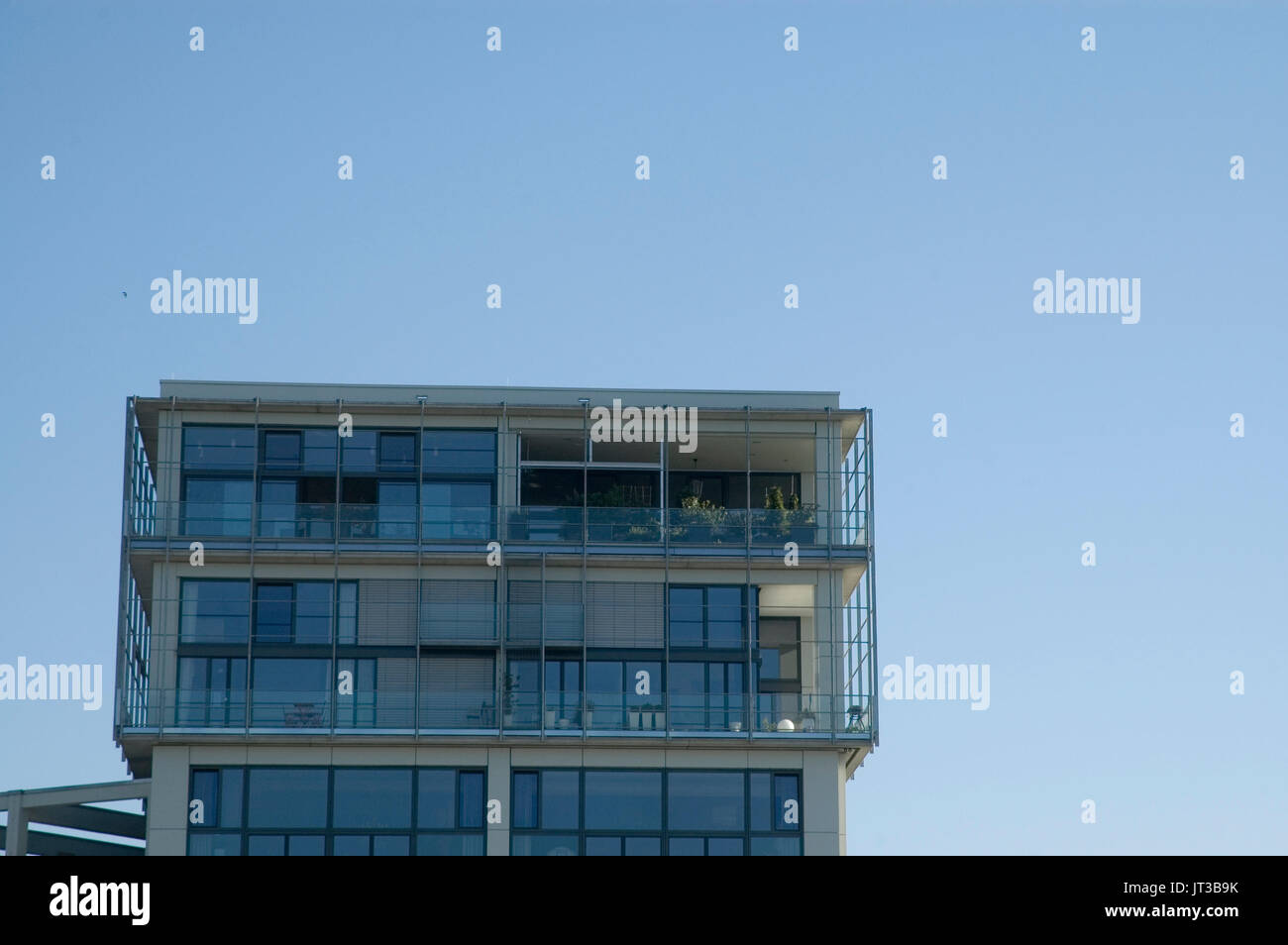 top of an apartment building Stock Photo - Alamy