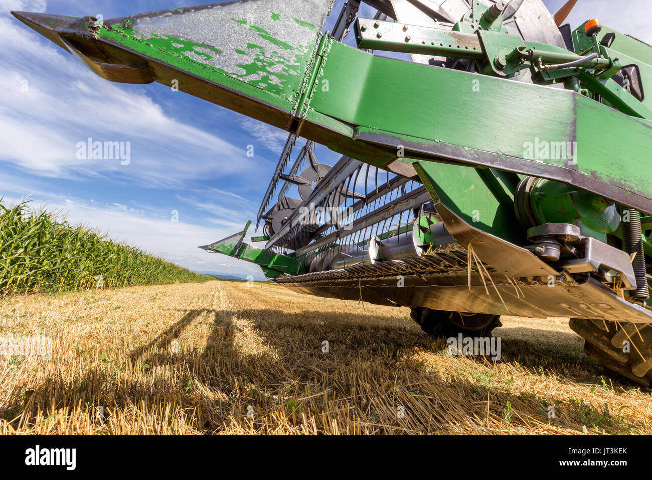 Crop machine harvester hi-res stock photography and images - Alamy