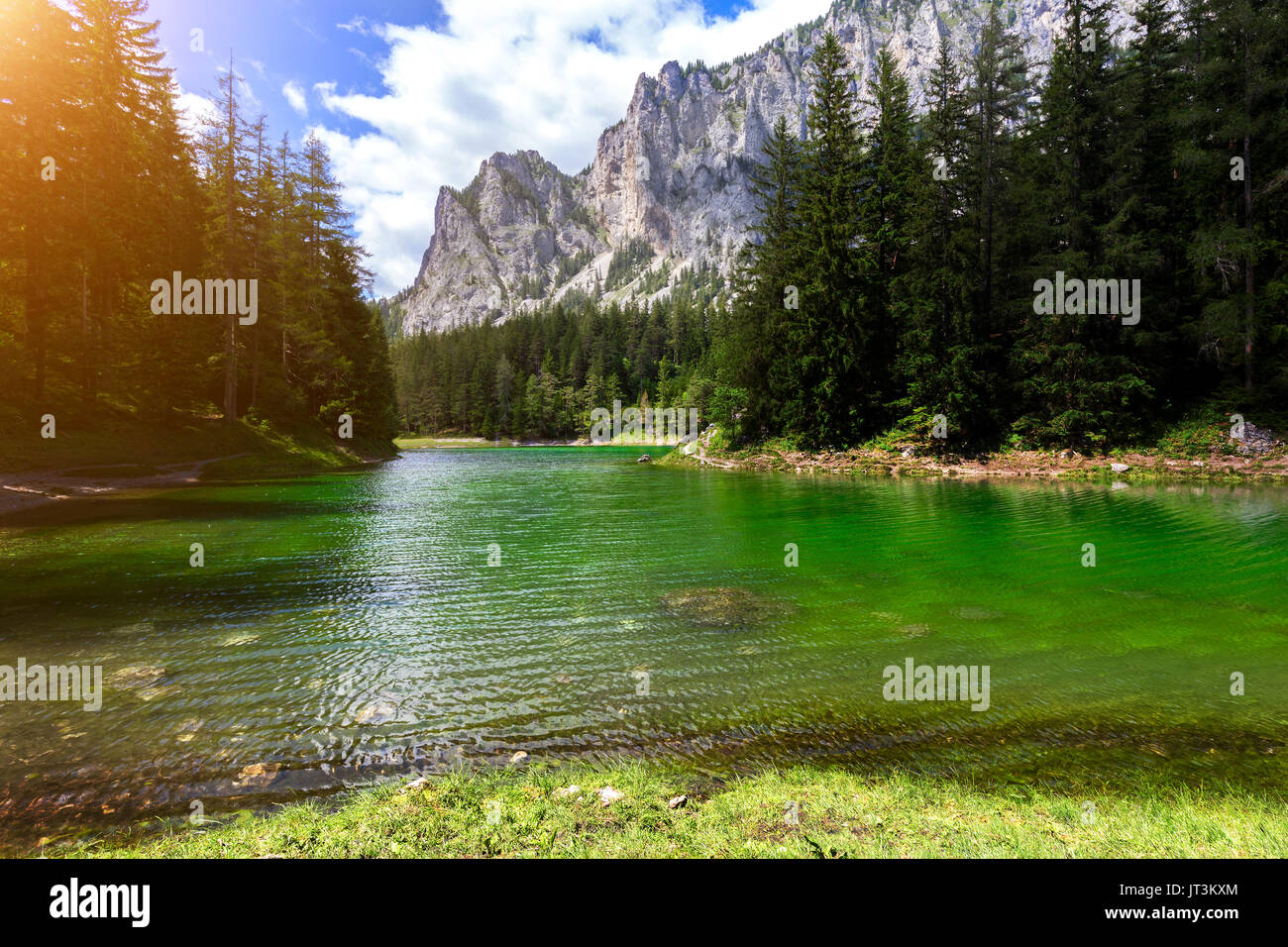 Gruner see austria hi-res stock photography and images - Alamy