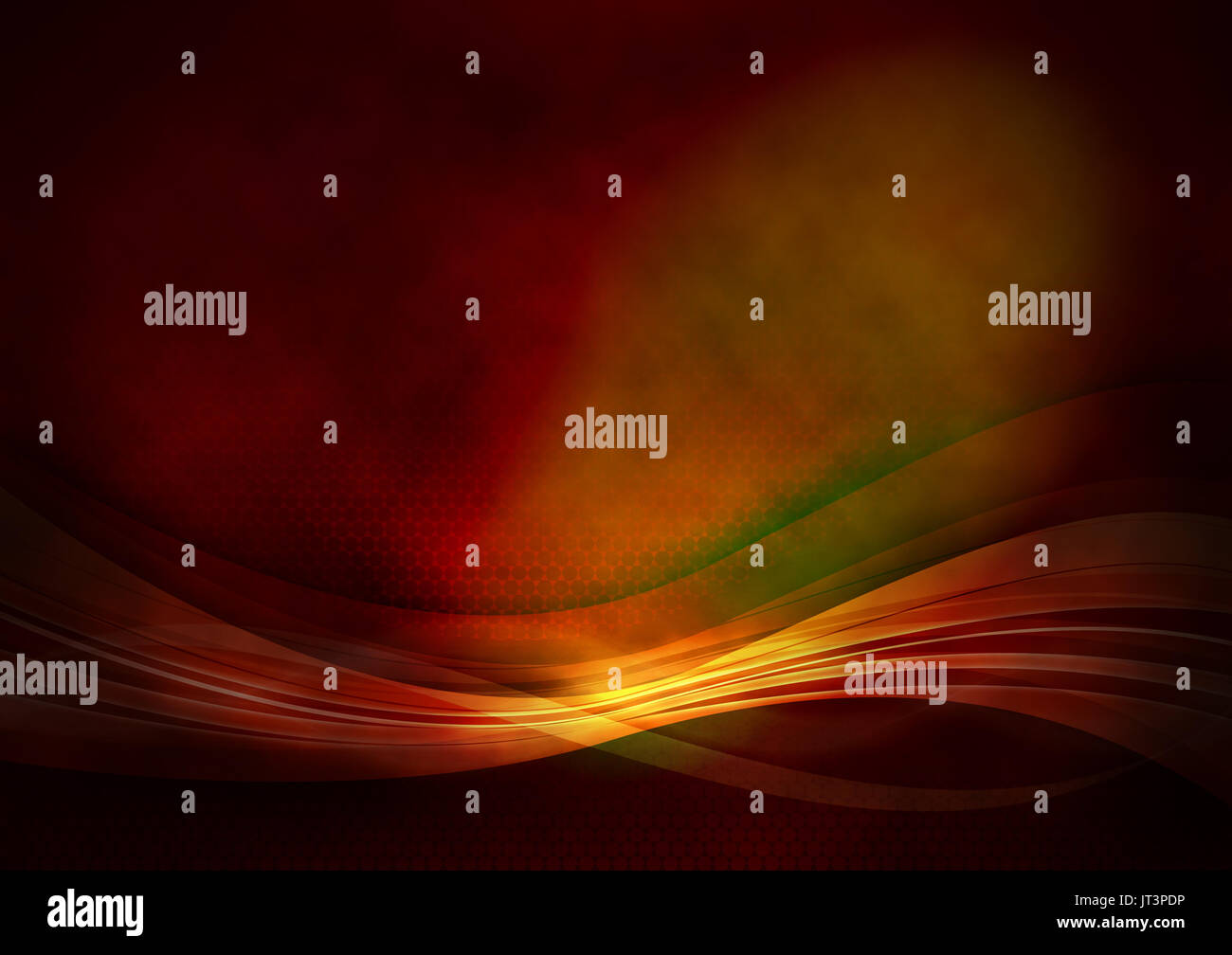 Raster red background with light shiny waves Stock Photo - Alamy