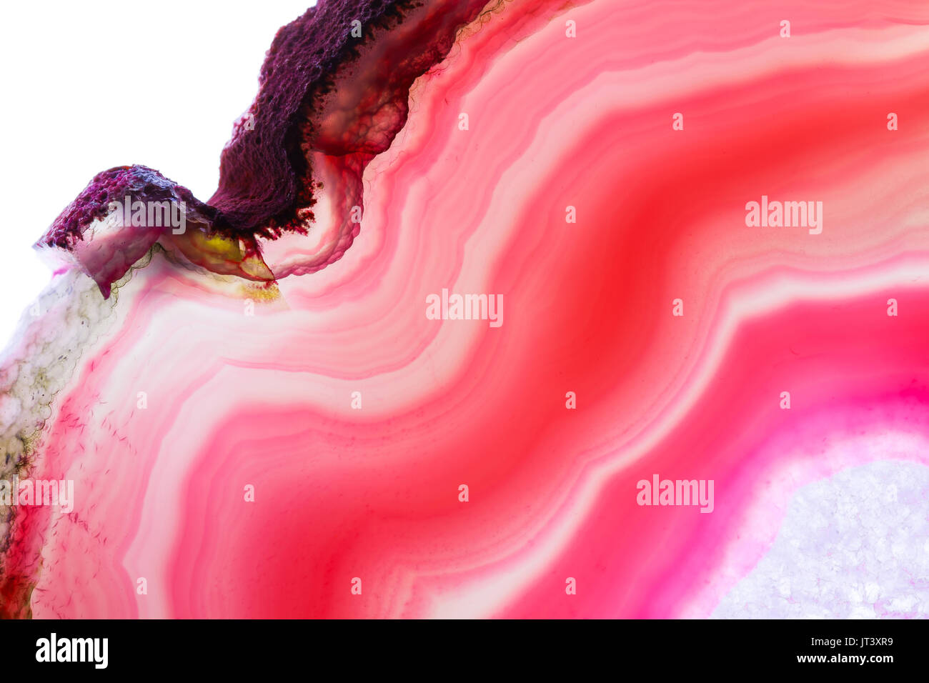 Abstract background, red agate slice mineral Stock Photo - Alamy