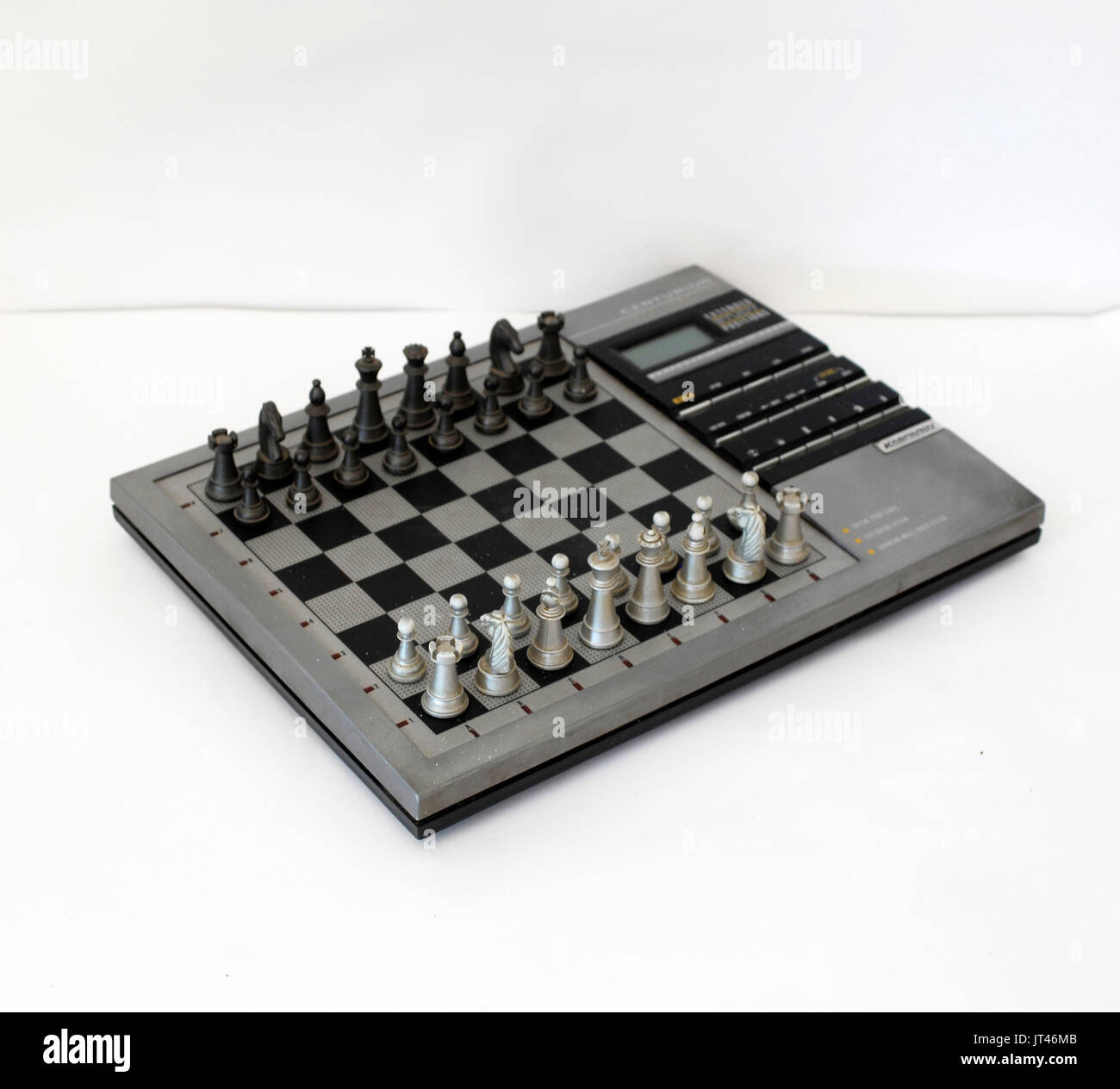 Kasparov vintage electronic chess Stock Photo - Alamy