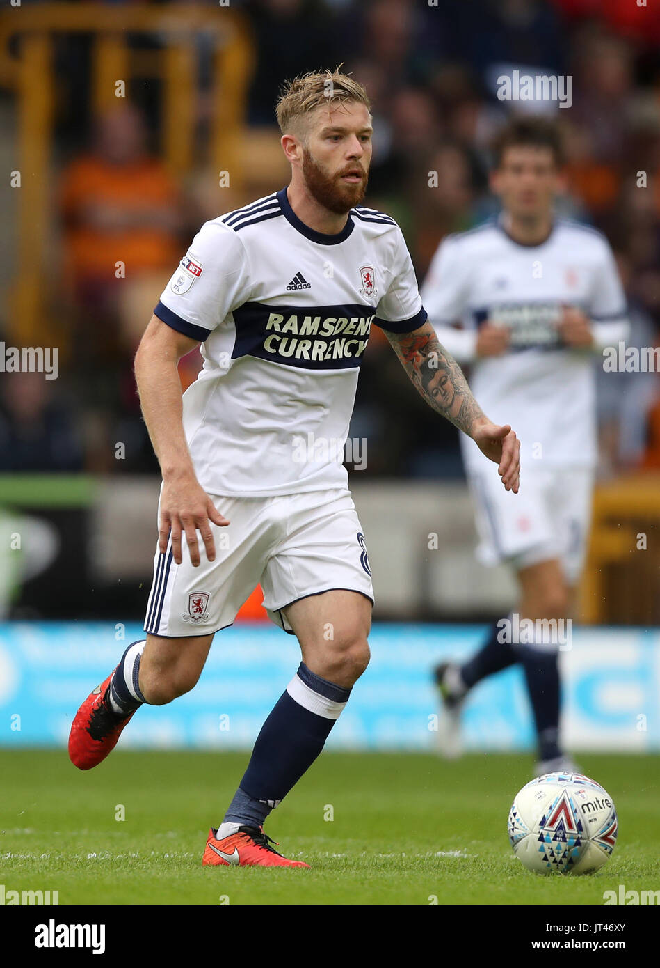 Middlesbrough's Adam Clayton Stock Photo - Alamy