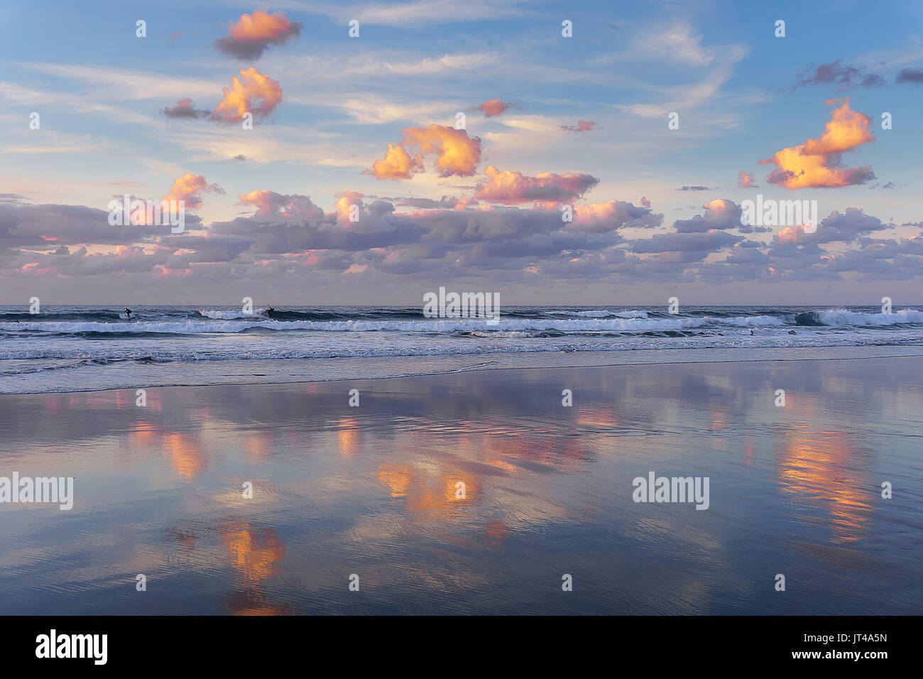 Reflections on beach hi-res stock photography and images - Alamy