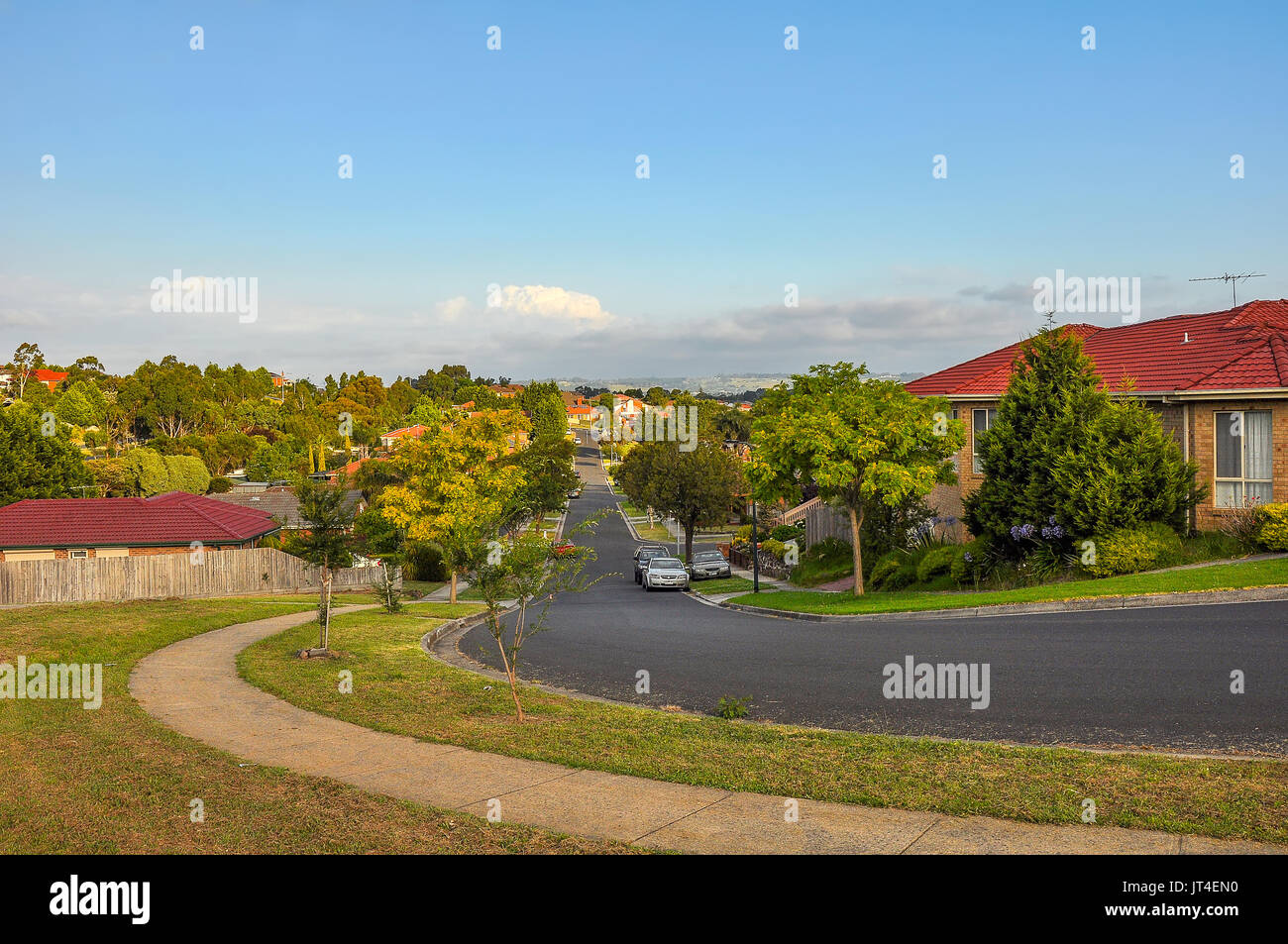 Central district of Melbourne. Australia Stock Photo - Alamy