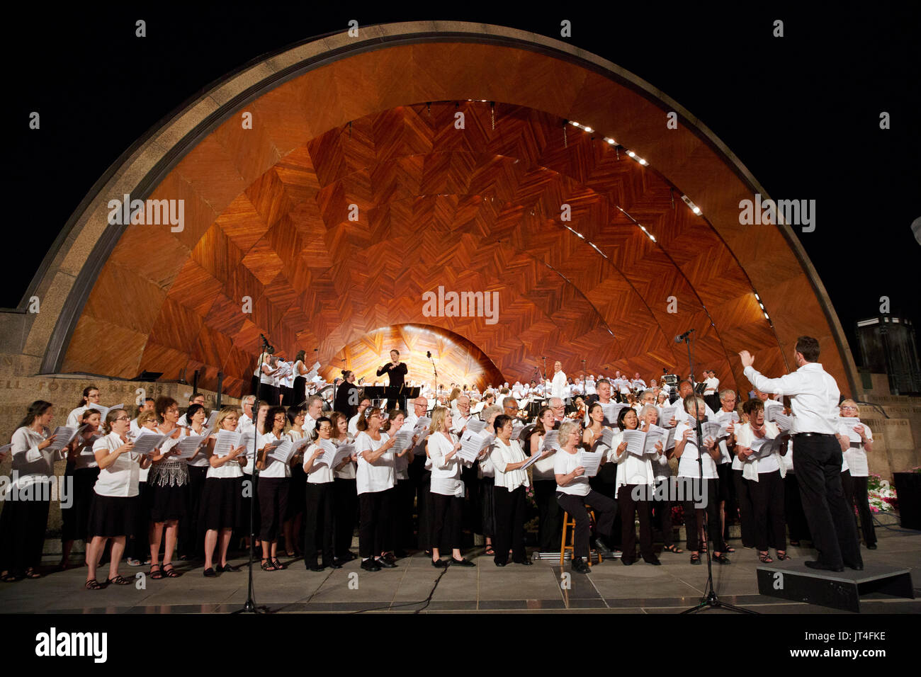Boston Landmarks Orchestra at the Hatch Shell on the Esplanade in ...