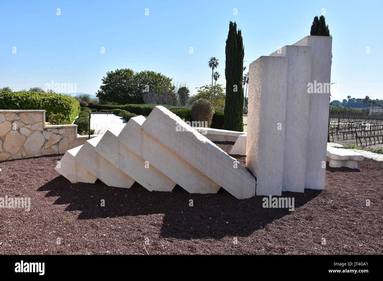 stone tablet statue in Israel Stock Photo - Alamy