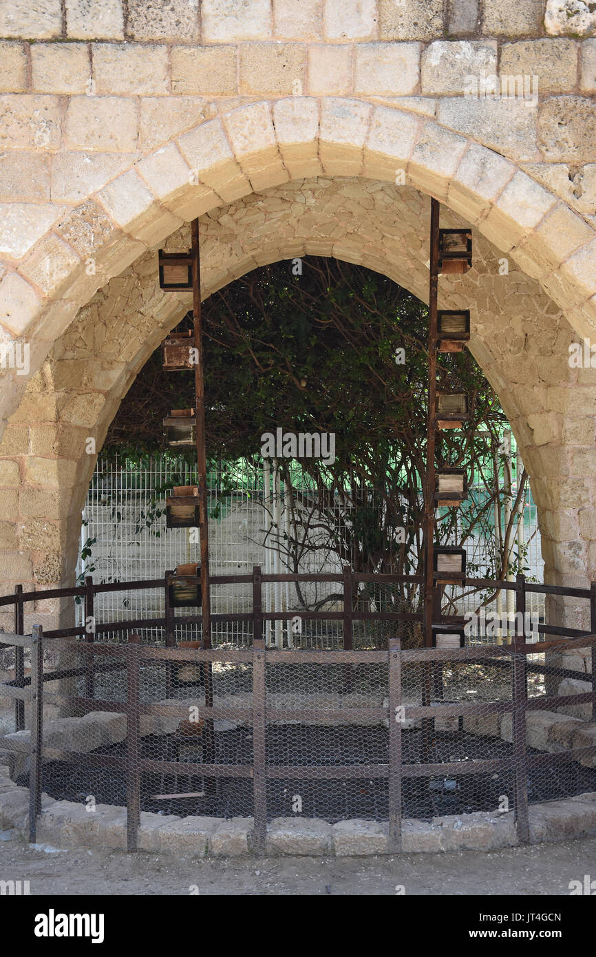 old water pump mechanism in israel Stock Photo - Alamy