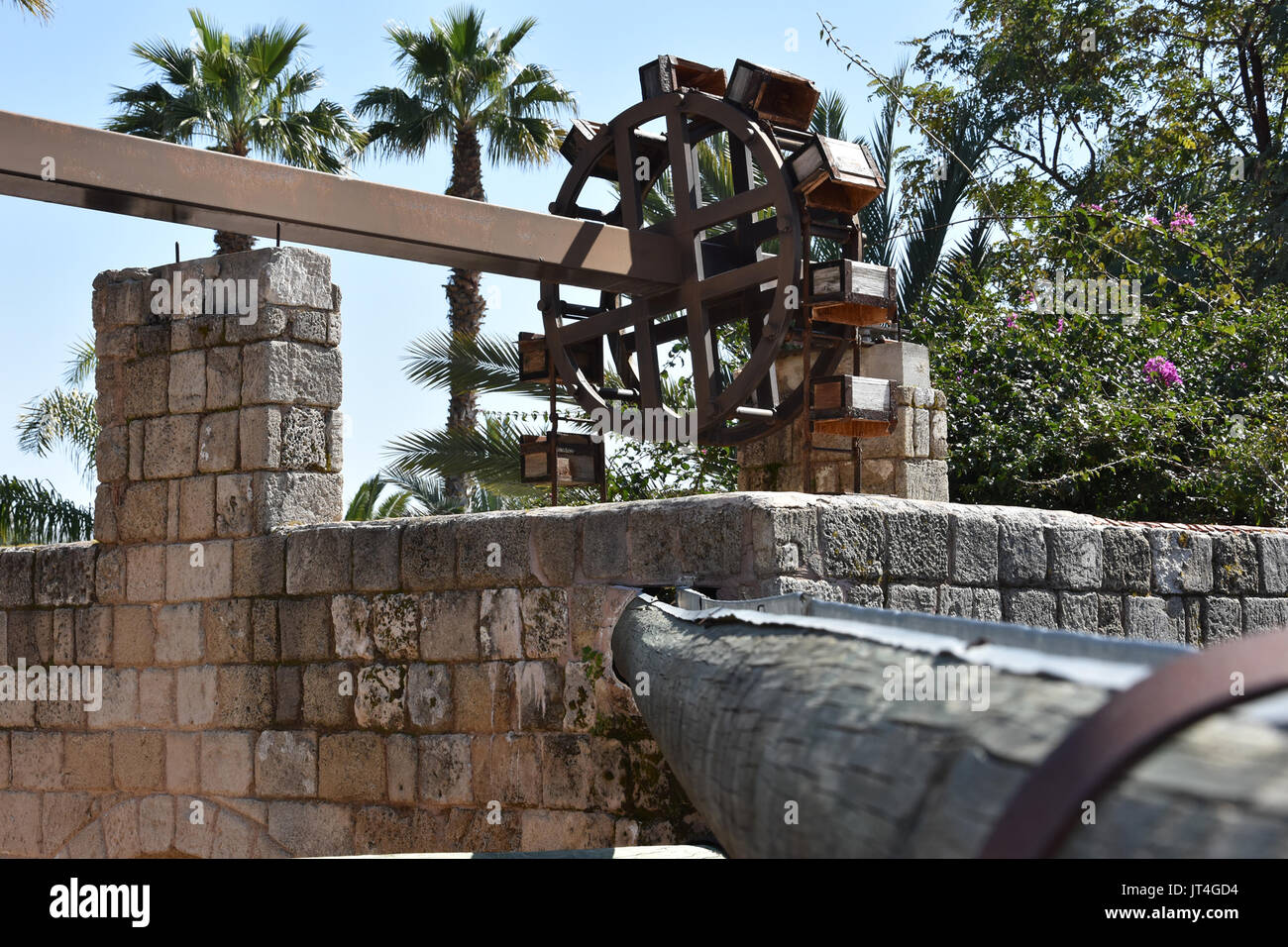 old water pump mechanism in Israel Stock Photo - Alamy
