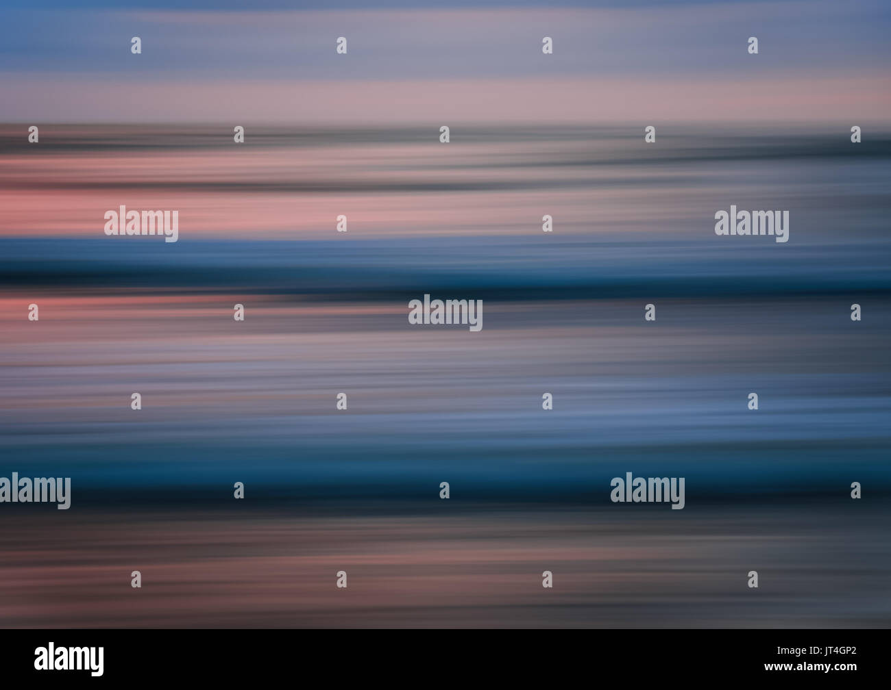Abstract motion blur sunset nature background on the sea Stock Photo ...