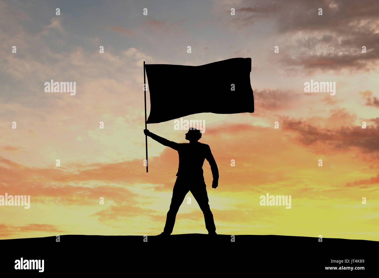 Figure waving hi-res stock photography and images - Alamy