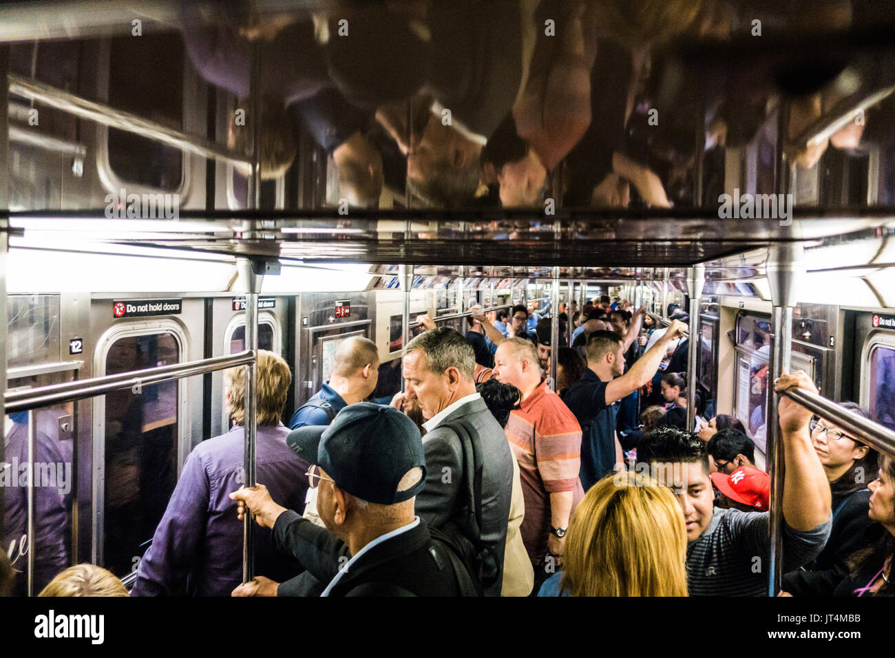 How to ride the new york city subway hi-res stock photography and ...