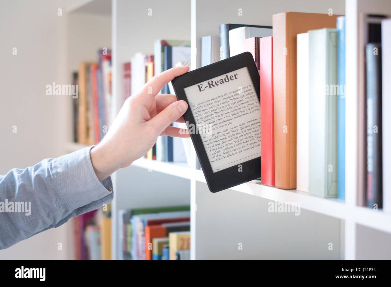E reader device hi-res stock photography and images - Alamy