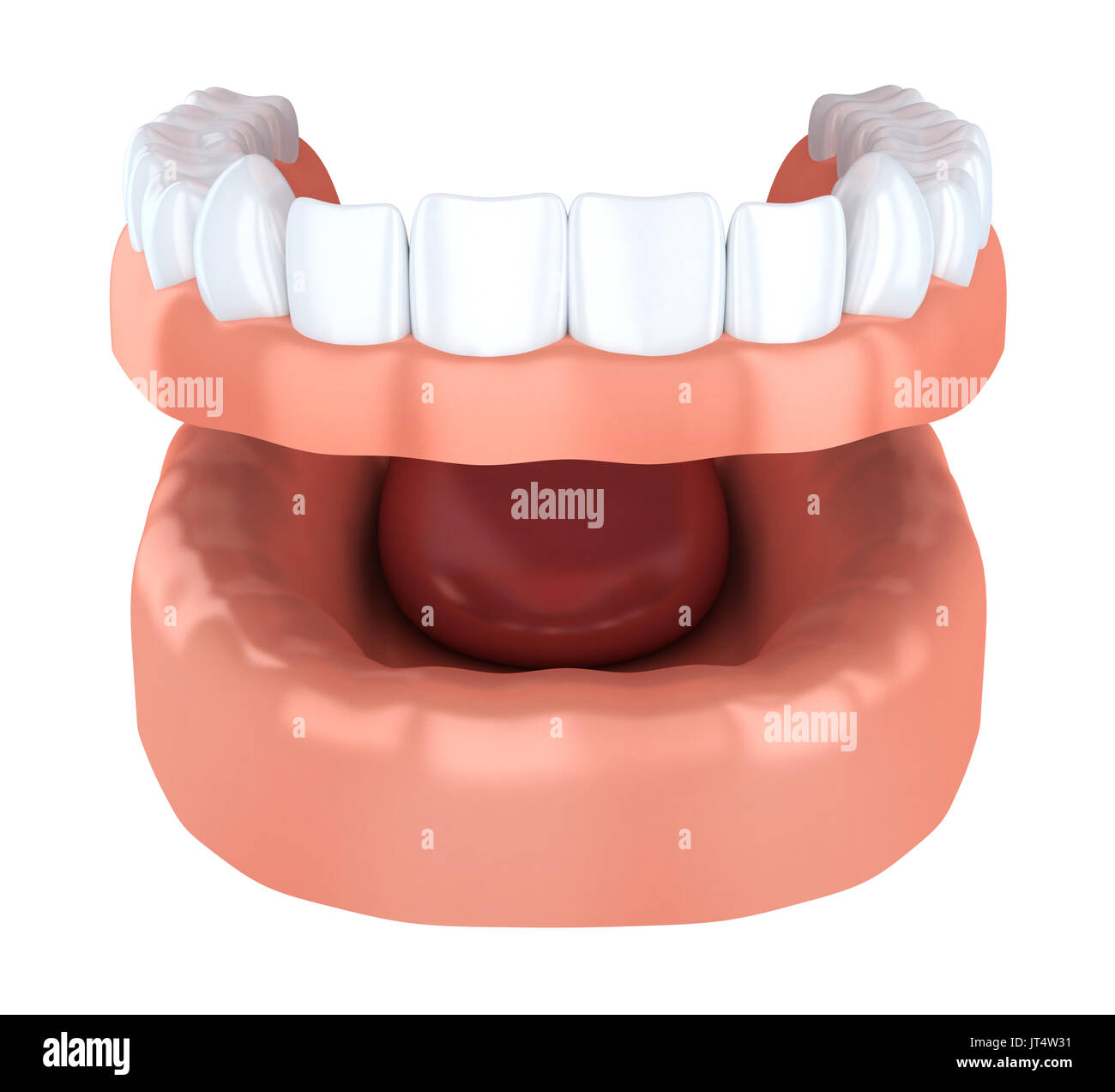 False teeth illustration hi-res stock photography and images - Alamy