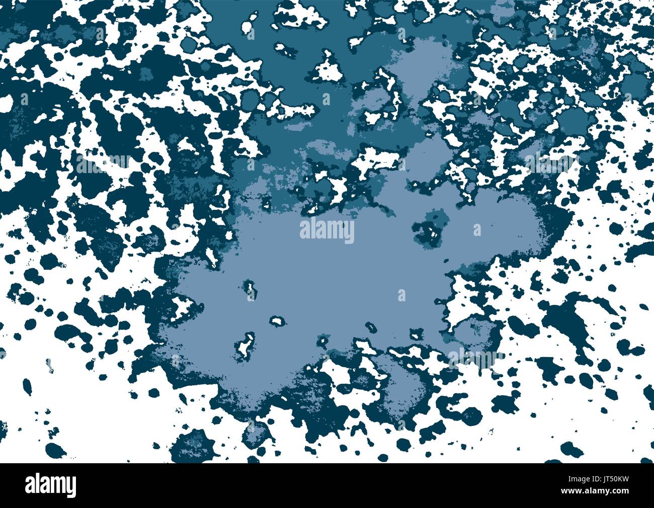 Artistic colorful acrylic paint splatter, blob on white background ...