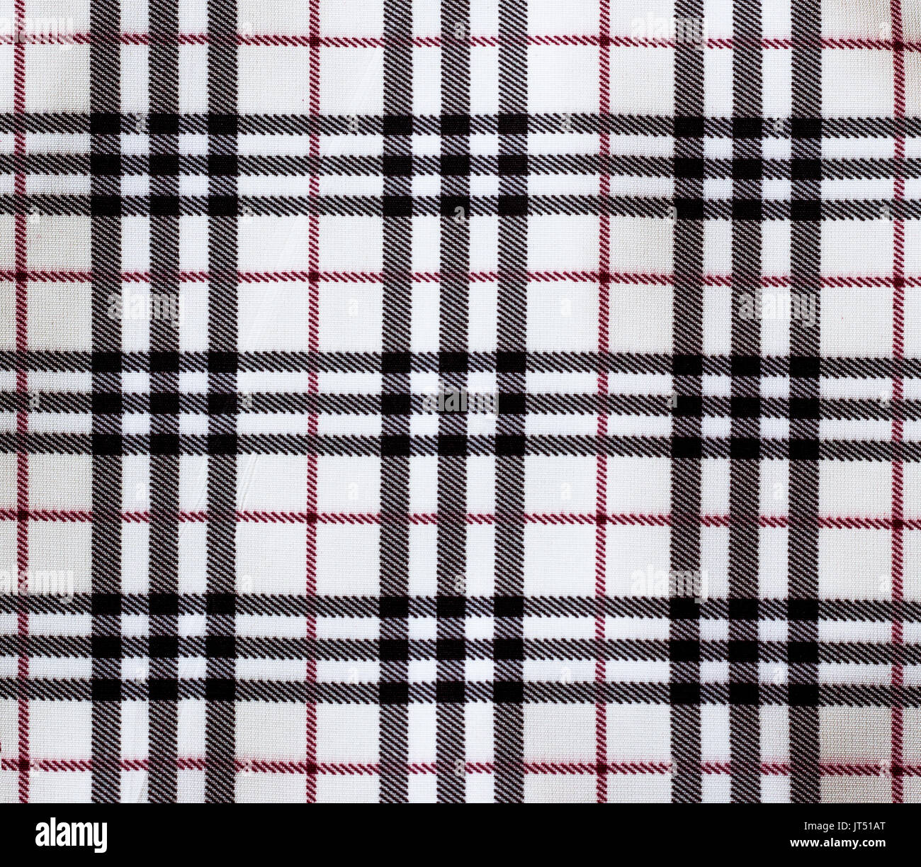 background checkered cloth fabric Red Black White Stock Photo - Alamy