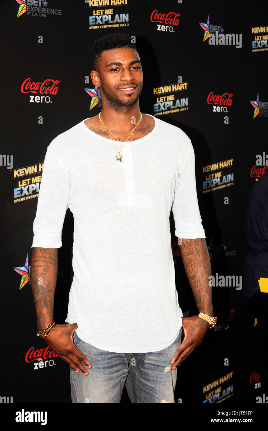 Dorell wright arrives at kevin hart hi-res stock photography and images ...