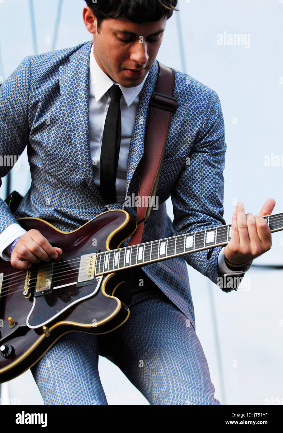 Mark Ronson Performs On Stage High Resolution Stock Photography and ...