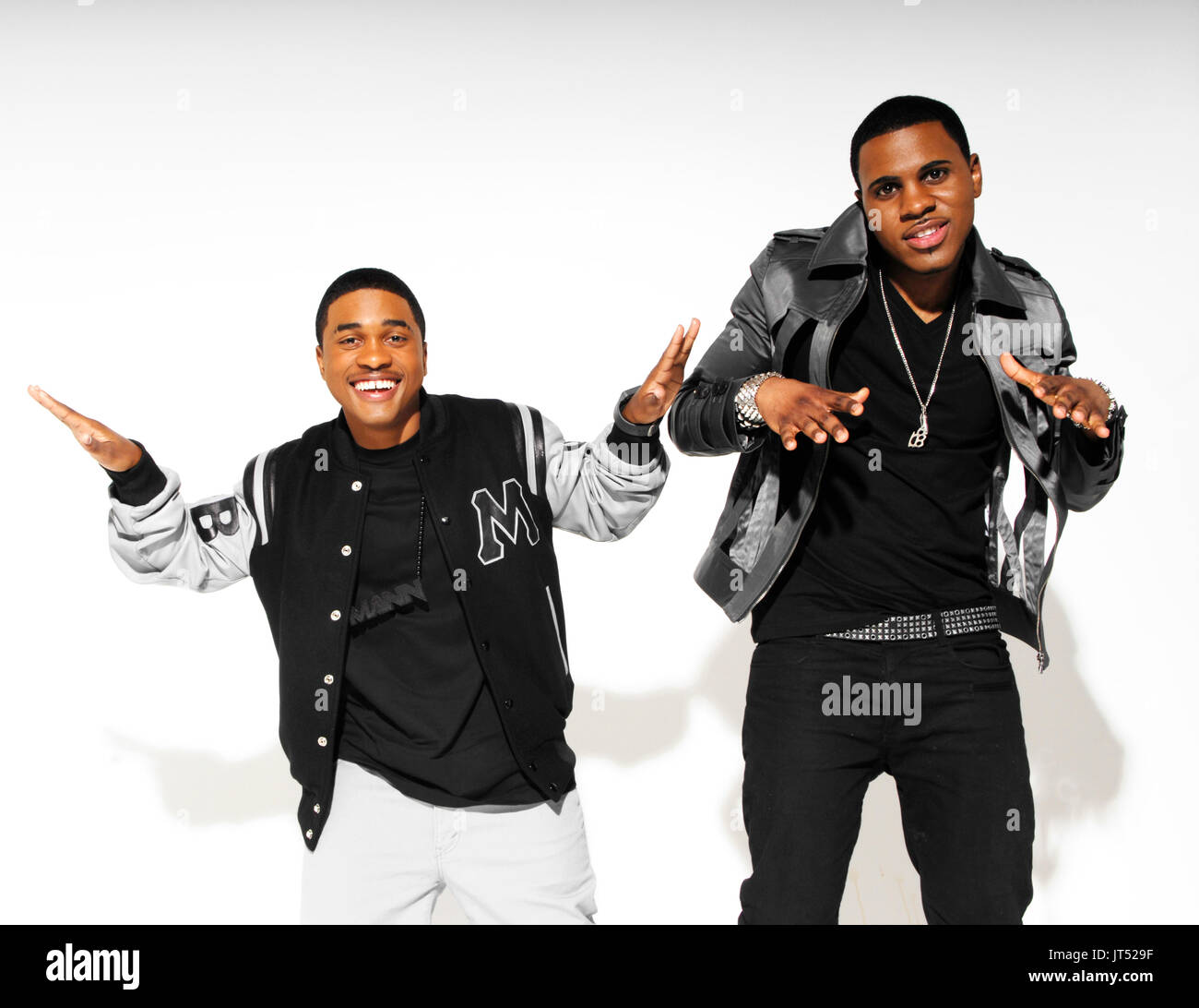 Rapper Mann (l) Jason Derulo portrait set Mann featuring Jason Derulo ...
