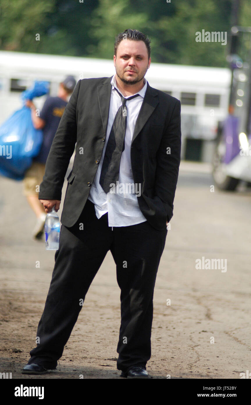 Justin Furstenfeld Blue October portraits 2007 Lollapalooza Chicago,Il ...
