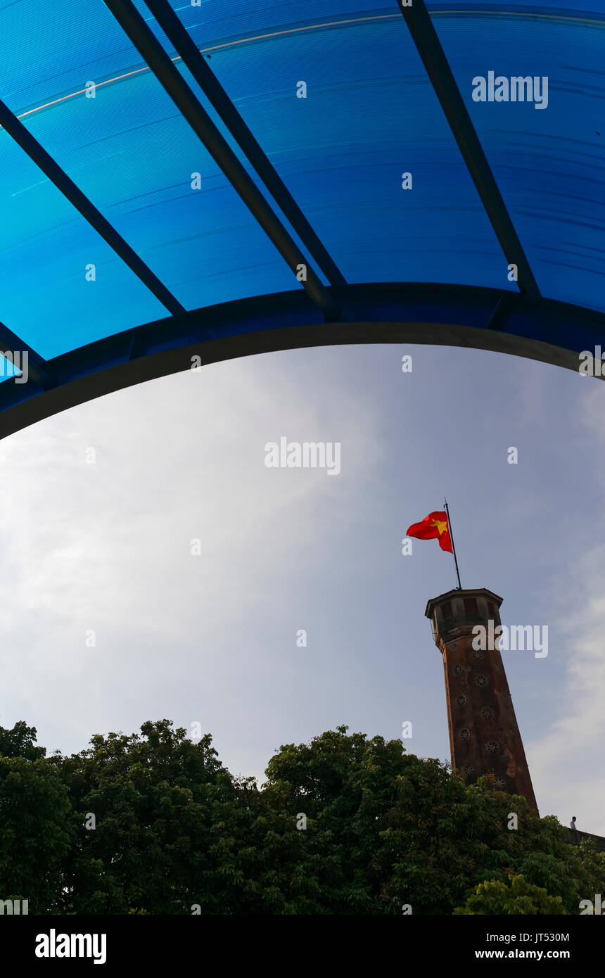 Hanoi Flag Tower Stock Photo - Alamy