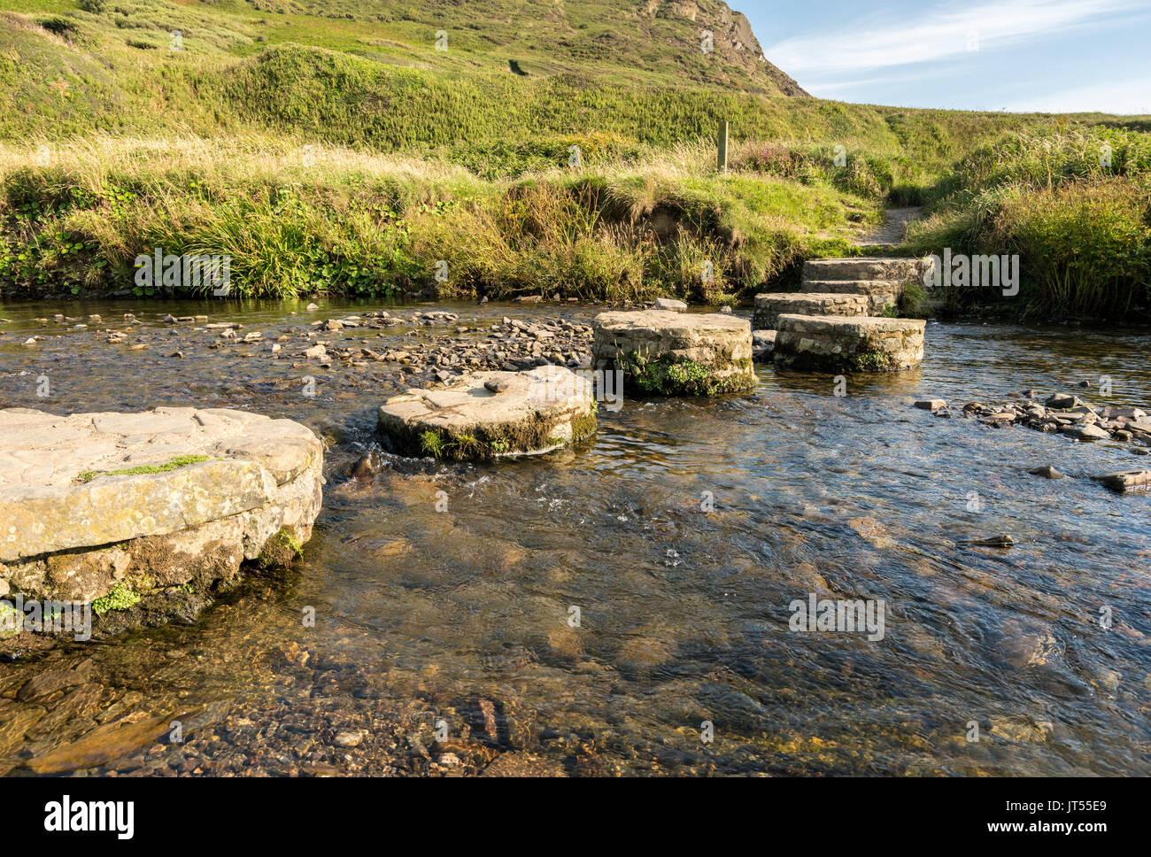 Rocks as stepping stones hi-res stock photography and images - Alamy
