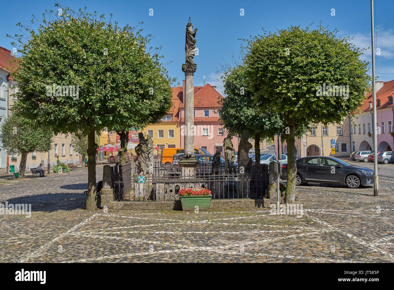Lubomierz historical old little town Lower Silesia Poland Liebenthal ...