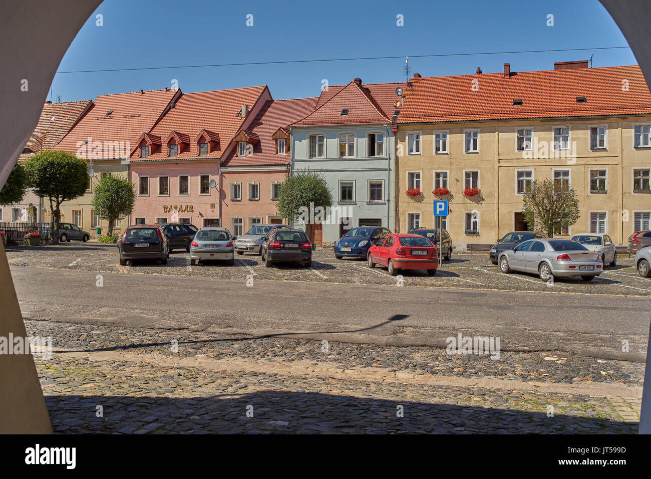 Lubomierz historical old little town Lower Silesia Poland Liebenthal ...