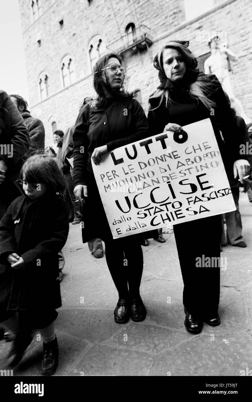 Feminist demonstration Black and White Stock Photos & Images - Alamy