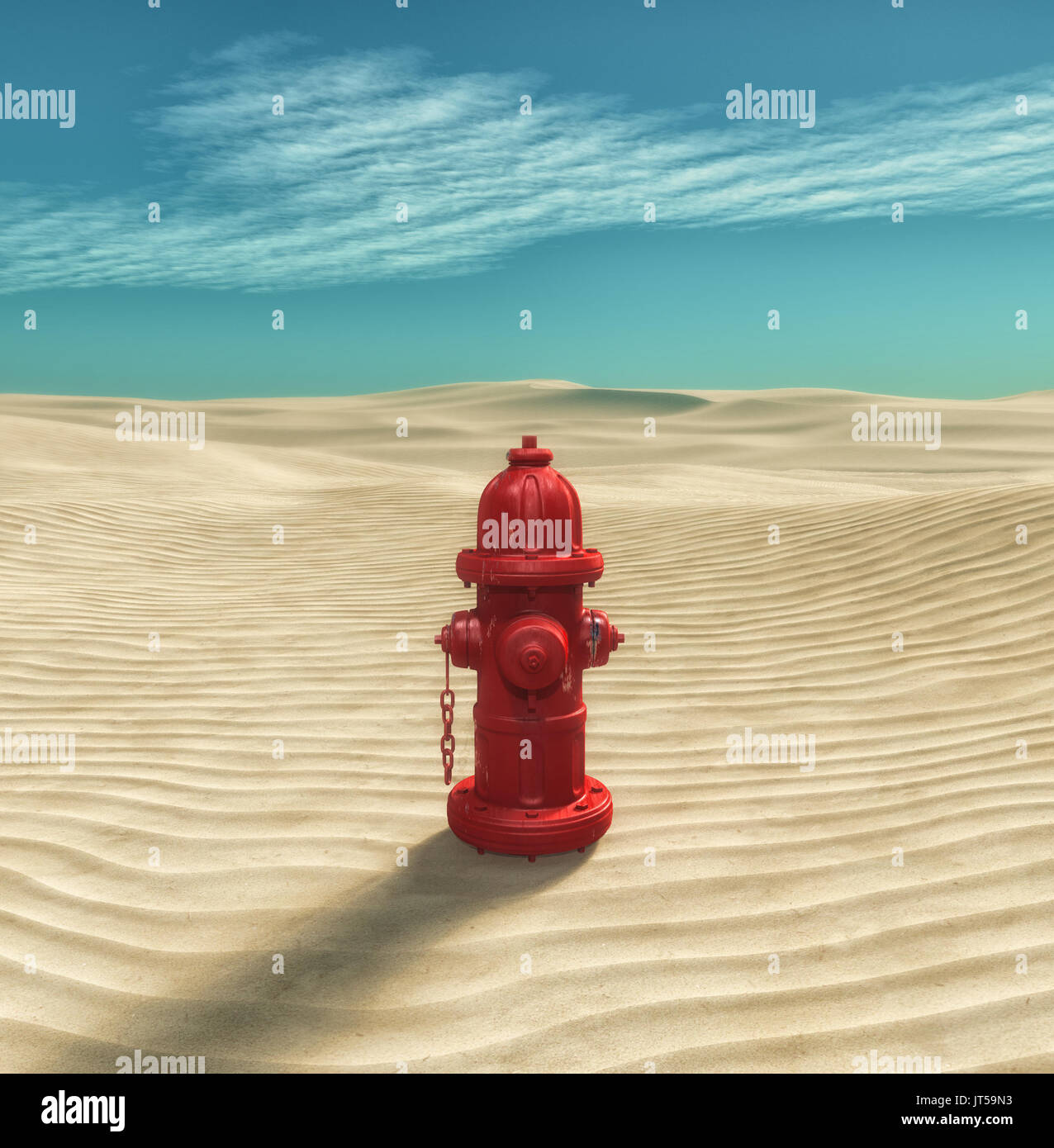 Fire hydrant in the sand hi-res stock photography and images - Alamy