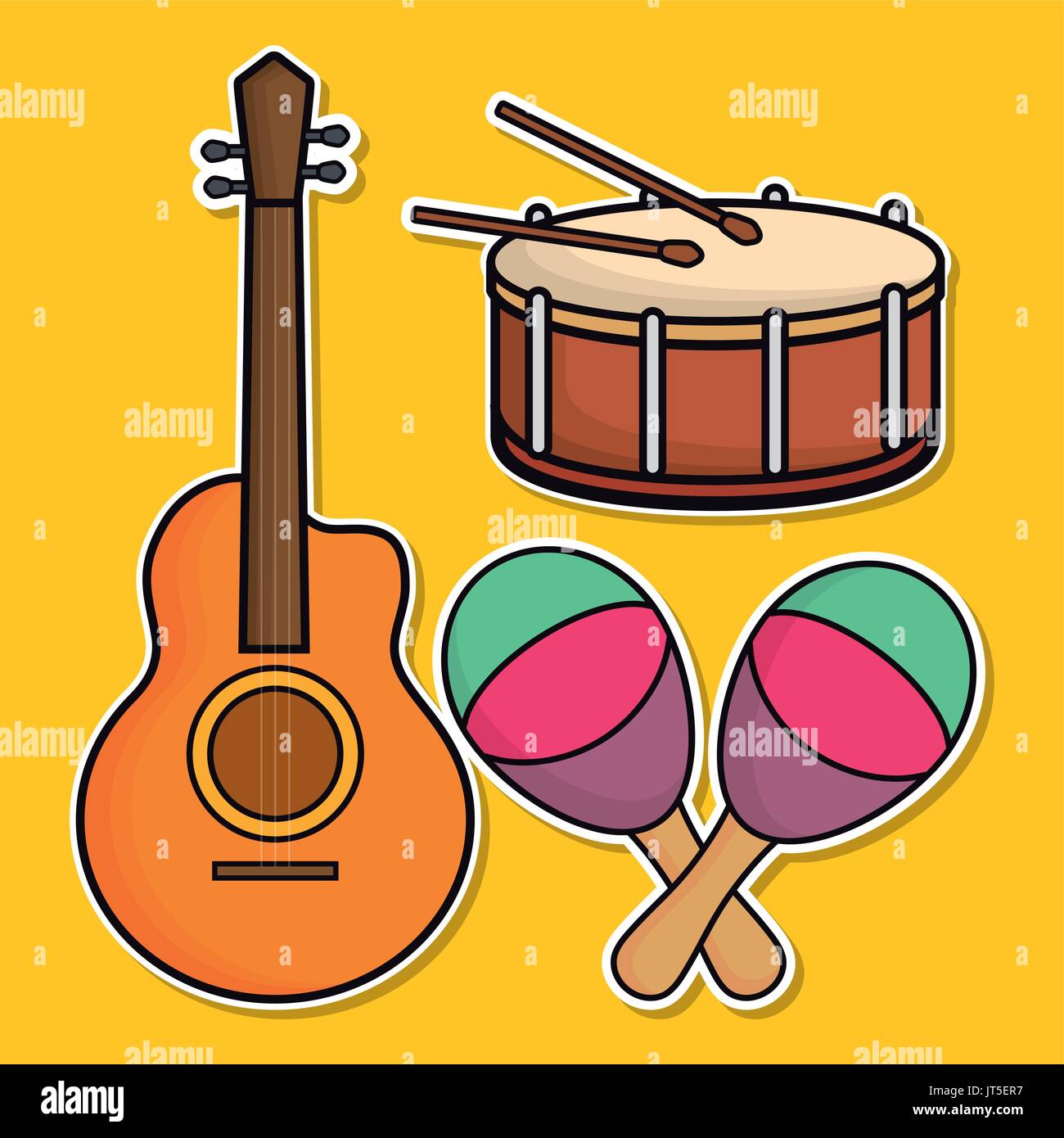 musical instruments design Stock Vector Image & Art - Alamy