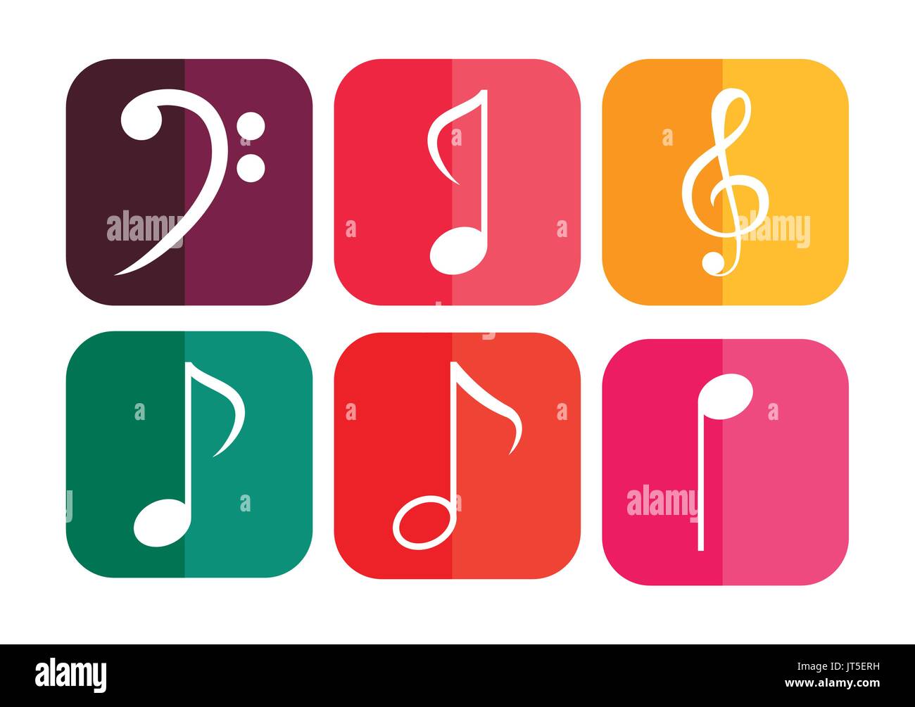 musical notes design Stock Vector Image & Art - Alamy