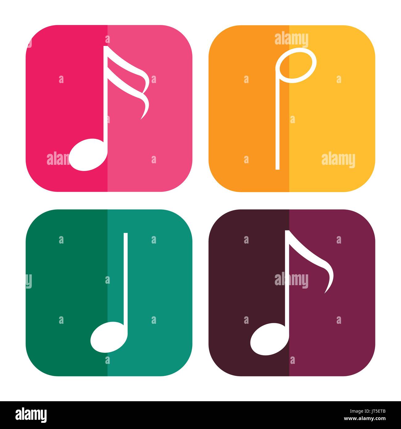 musical notes design Stock Vector Image & Art - Alamy