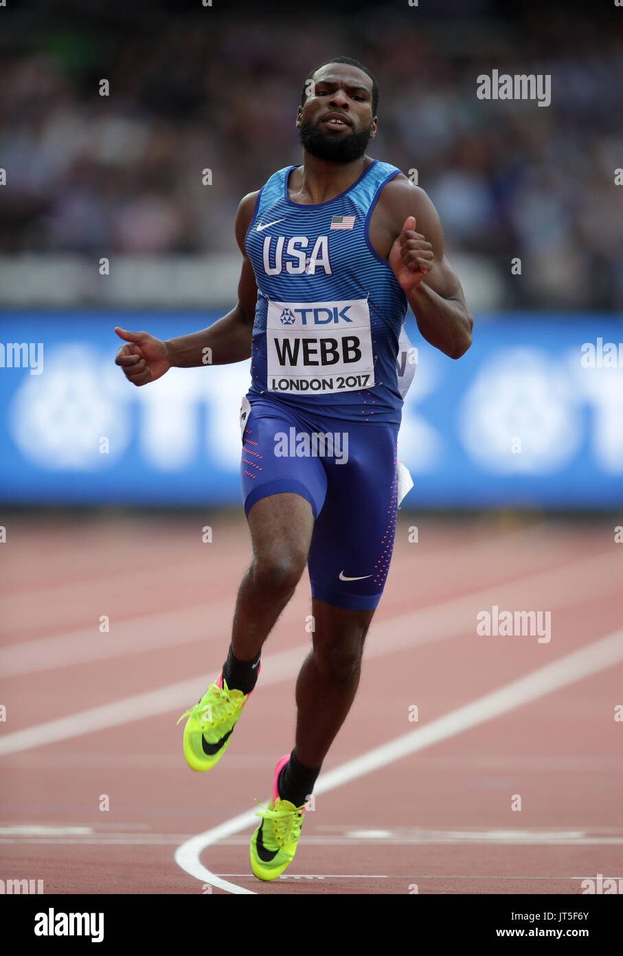 Ameer webb athletics hi-res stock photography and images - Alamy