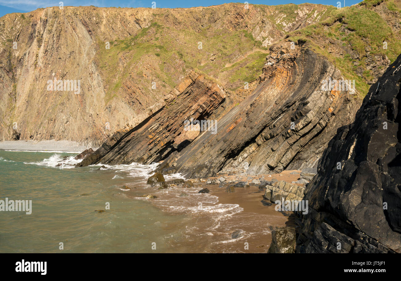 Hartland quay harbour devon hi-res stock photography and images - Alamy