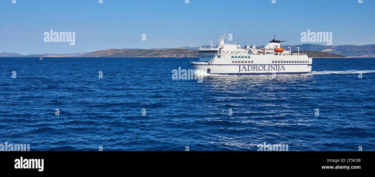 Jadrolinija ferry in hvar hi-res stock photography and images - Alamy