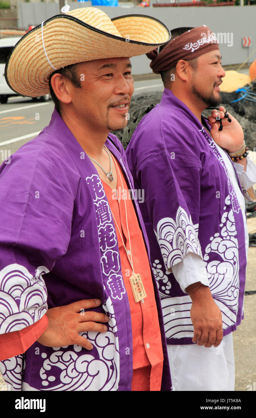 Japan, Manazuru, Kibune Matsuri, festival, men, people Stock Photo - Alamy