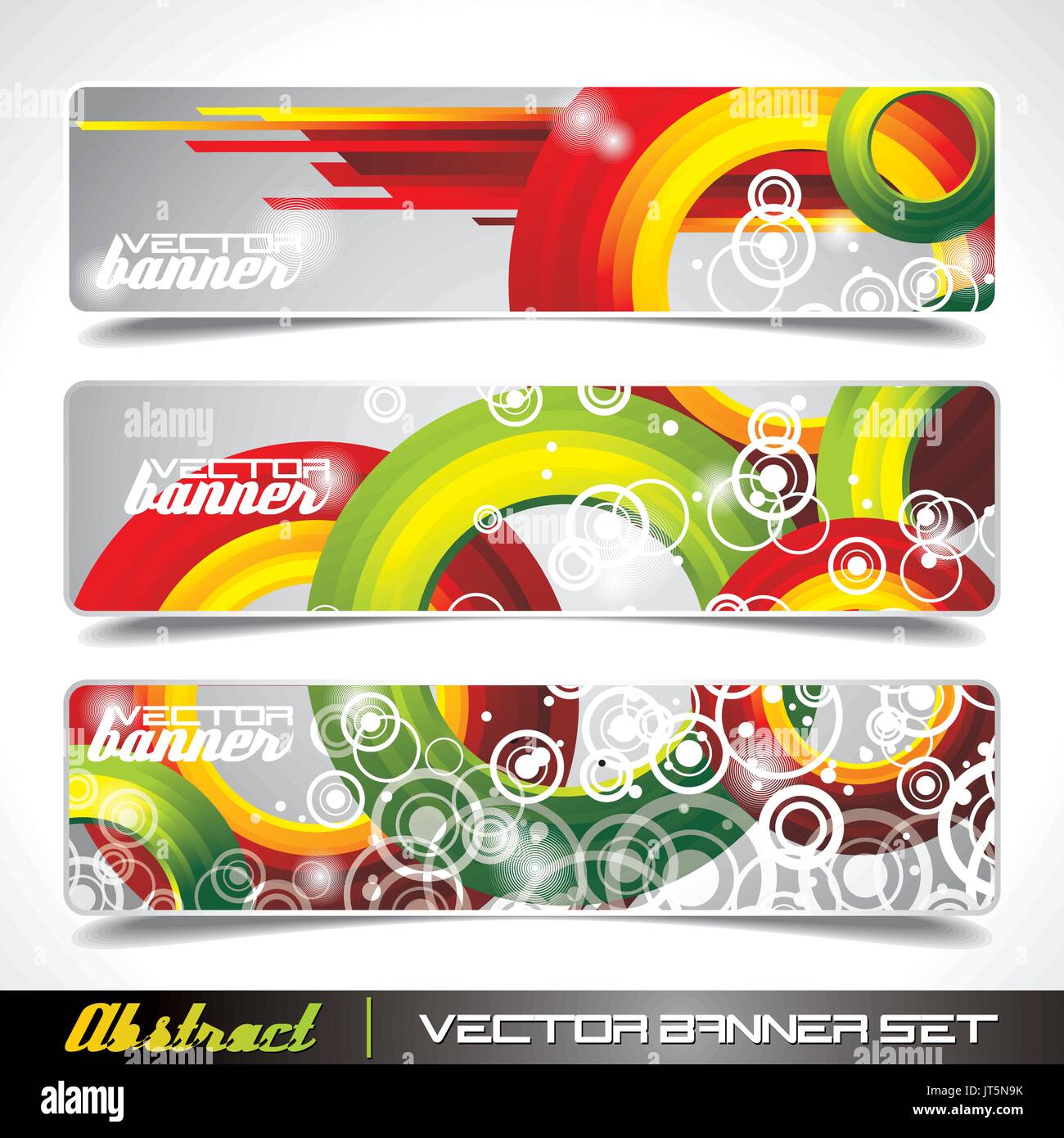 Three abstract vector banner background Stock Vector Image & Art - Alamy