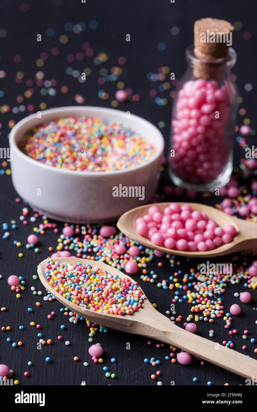 Black Sugar Sprinkles