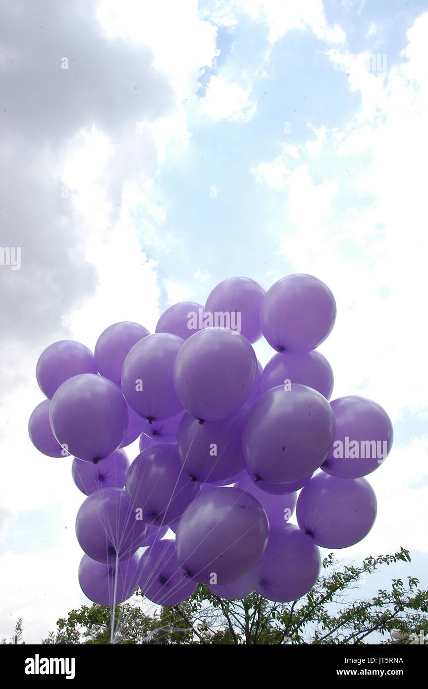 Air Balloons in a function Stock Photo - Alamy