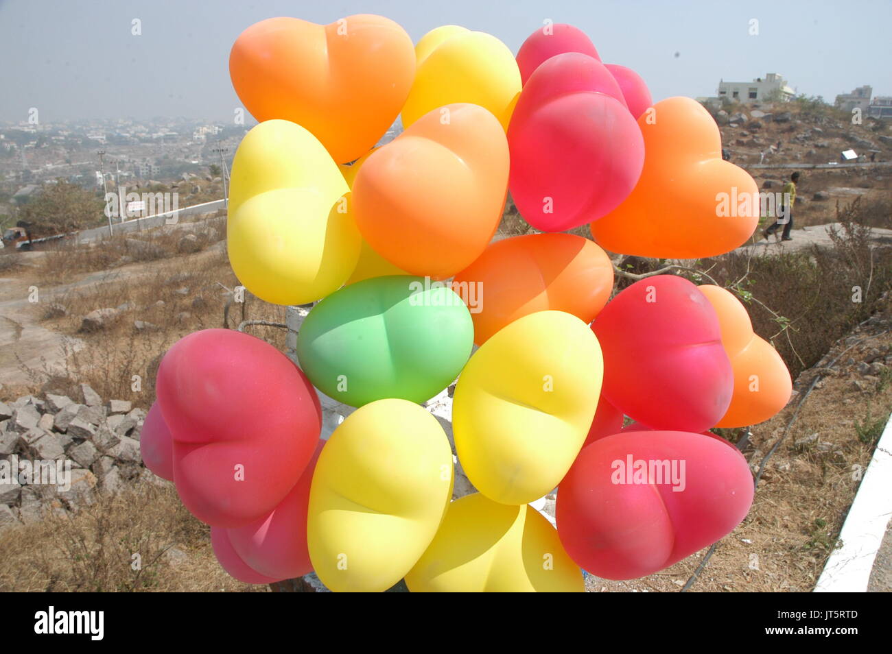 Air Balloons in a function Stock Photo - Alamy
