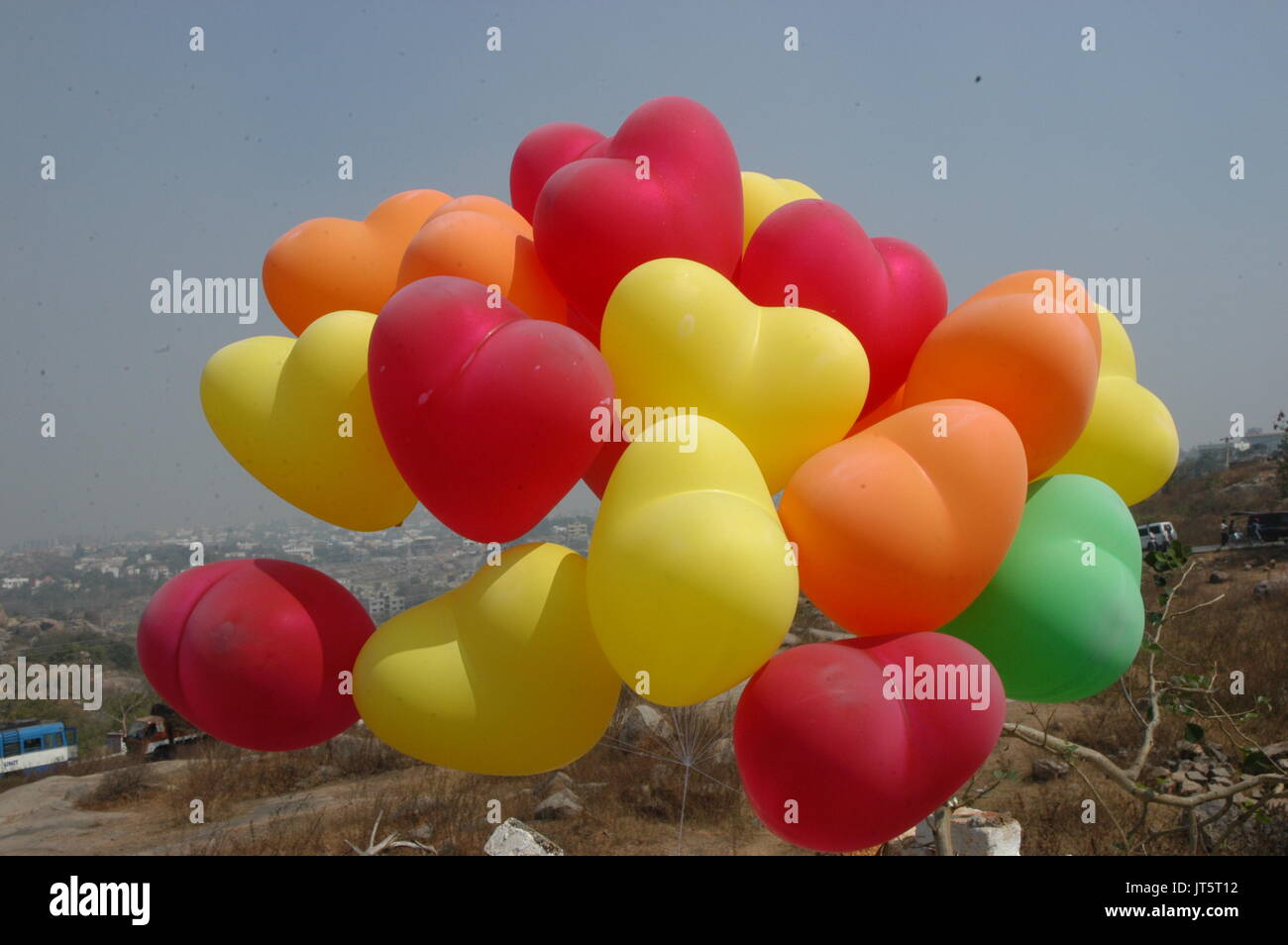 Air Balloons in a function Stock Photo - Alamy
